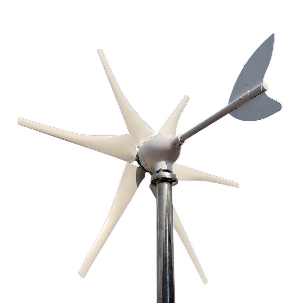 Wind Turbine 2000w 48v 24v 12v With MPPT Controller System Portable ...