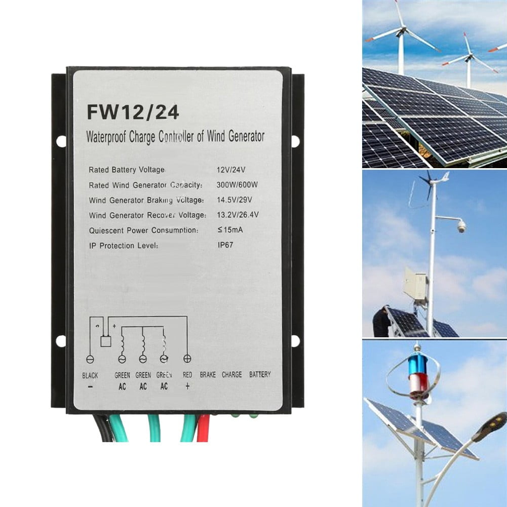 Wind Turbine Charge Controller Solar Wind Generator Controller 600W ...