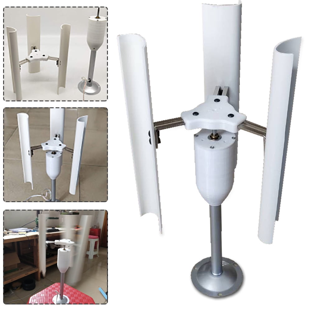Wind Turbine Generator Kit, 30W Rated Power, Three-Phase AC, 1-12V ...