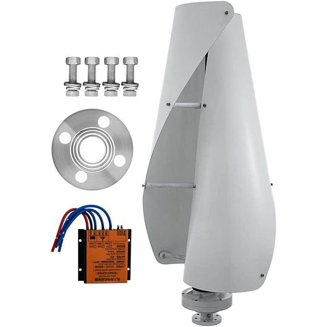 Wind Turbine Generator Kit 400W 12V Portable Vertical Helix Wind Power ...