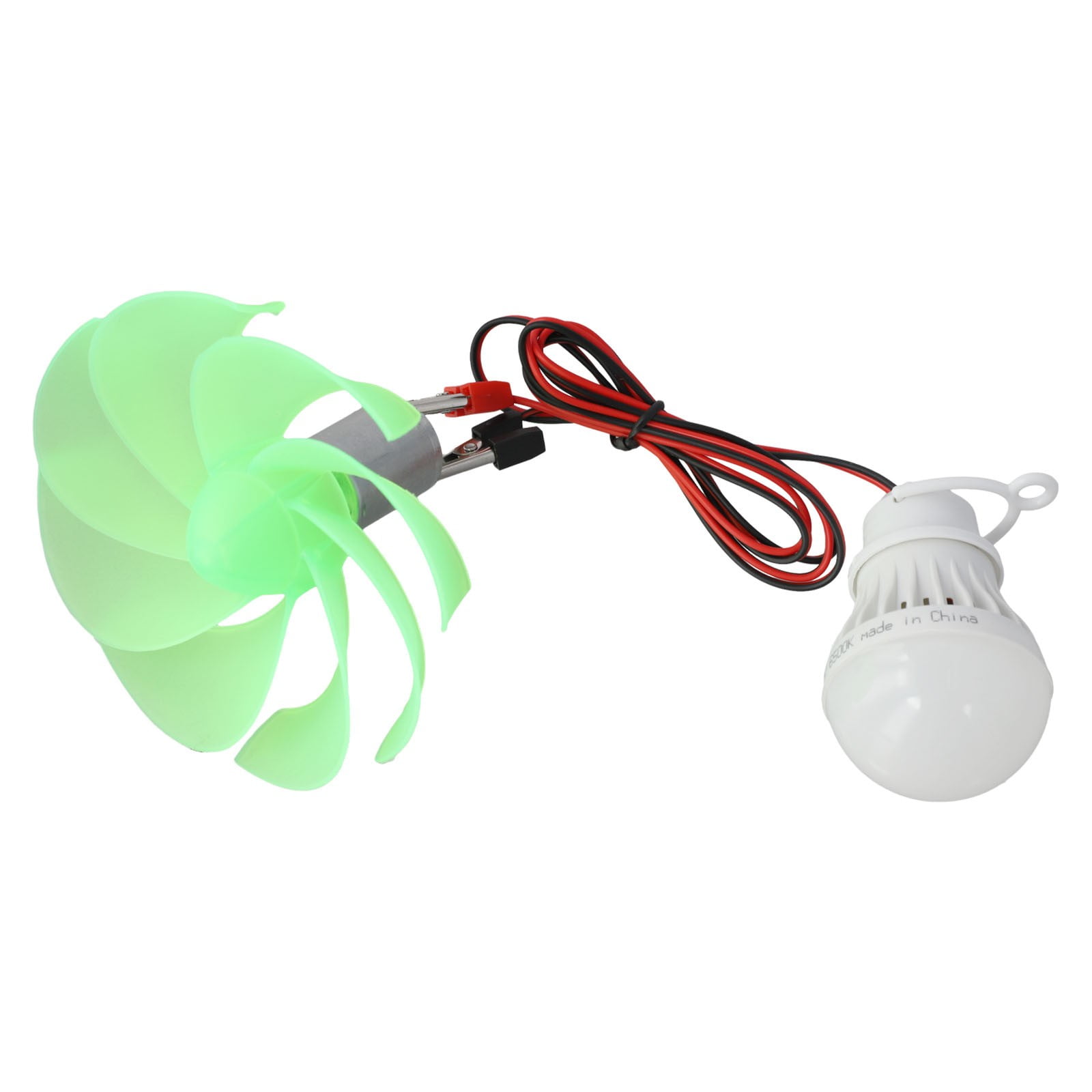 Wind Turbine Motor Blades Wind Power Alternative Energy Generator LED ...