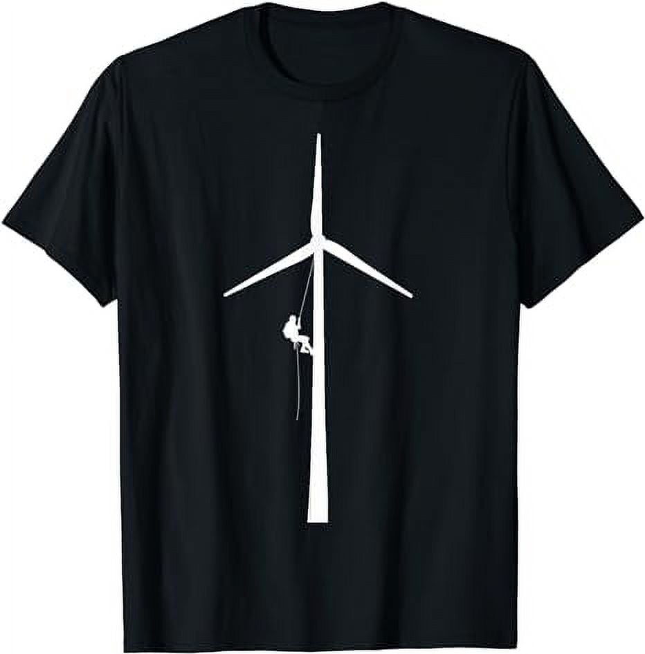 Wind Turbine Technician Renewable Energy Wind Mill Fan T-Shirt ...