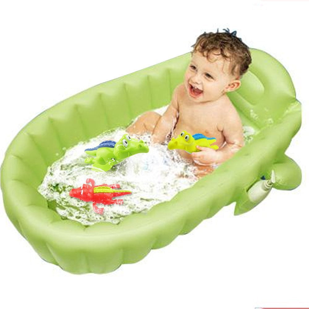 Wind-Up Bath Time Swimming Toy for Babies, Floating Clockwork Duck for ...