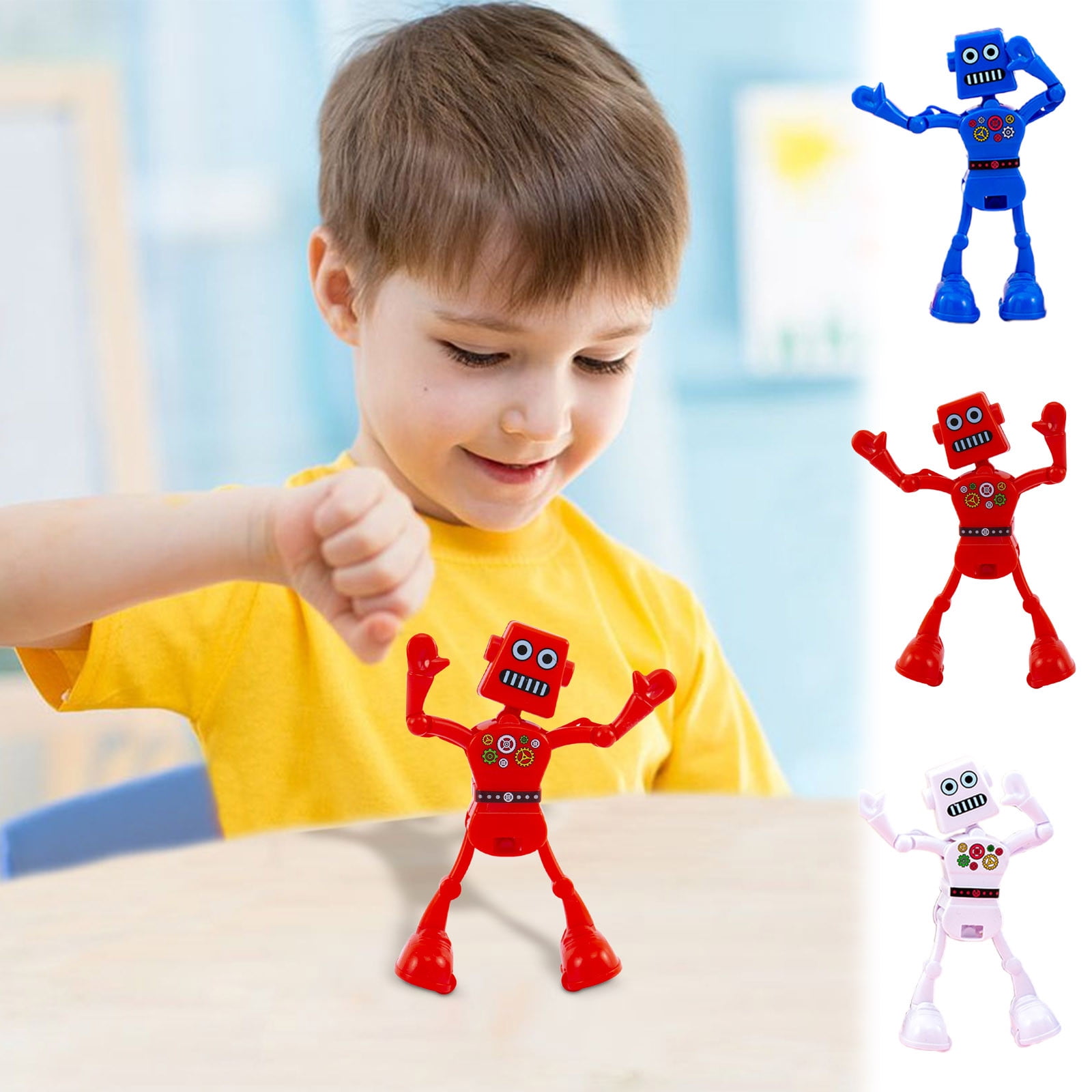 Wind-Up Dancing Robot Toy | Adorable Miniature Dancing Action Figure ...