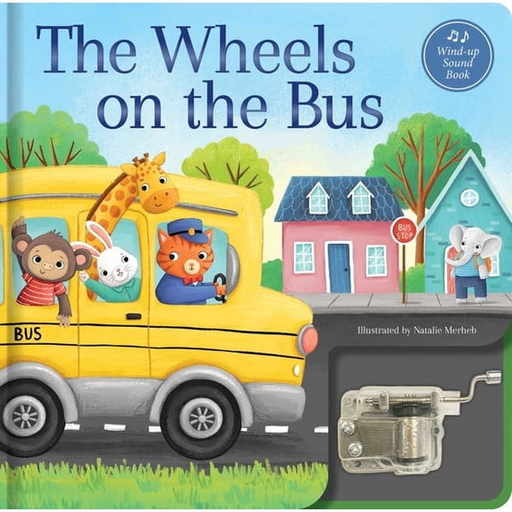 Wind-Up Music Box Books The Wheels on the Bus: A Musical Book: Wind-Up ...