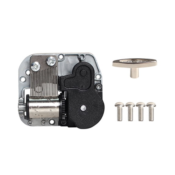 Wind Up Music Box Mechanism for DIY Projects 3D Printed Parts for ...