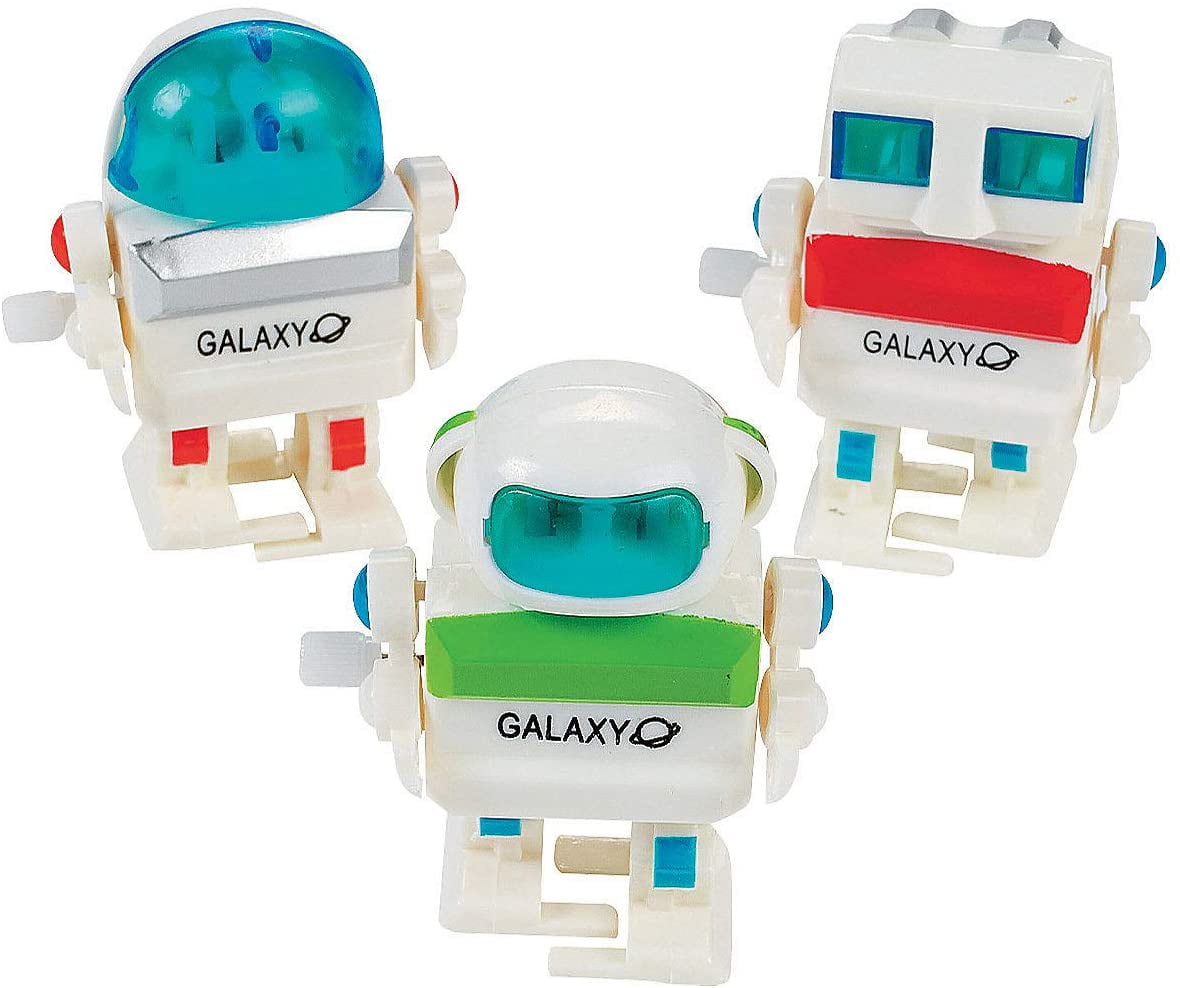Wind-Up Robots (1 Dozen) Party Favors Party Decorations Easter Basket ...