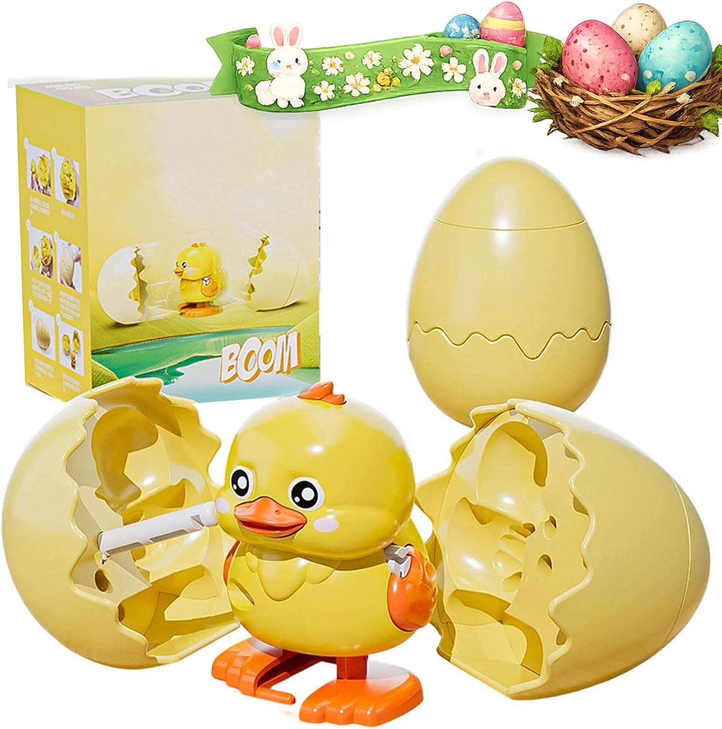 Wind-Up Surprise Eggs - 2026 Easter’s Latest Gift: Wind-Up Animal ...