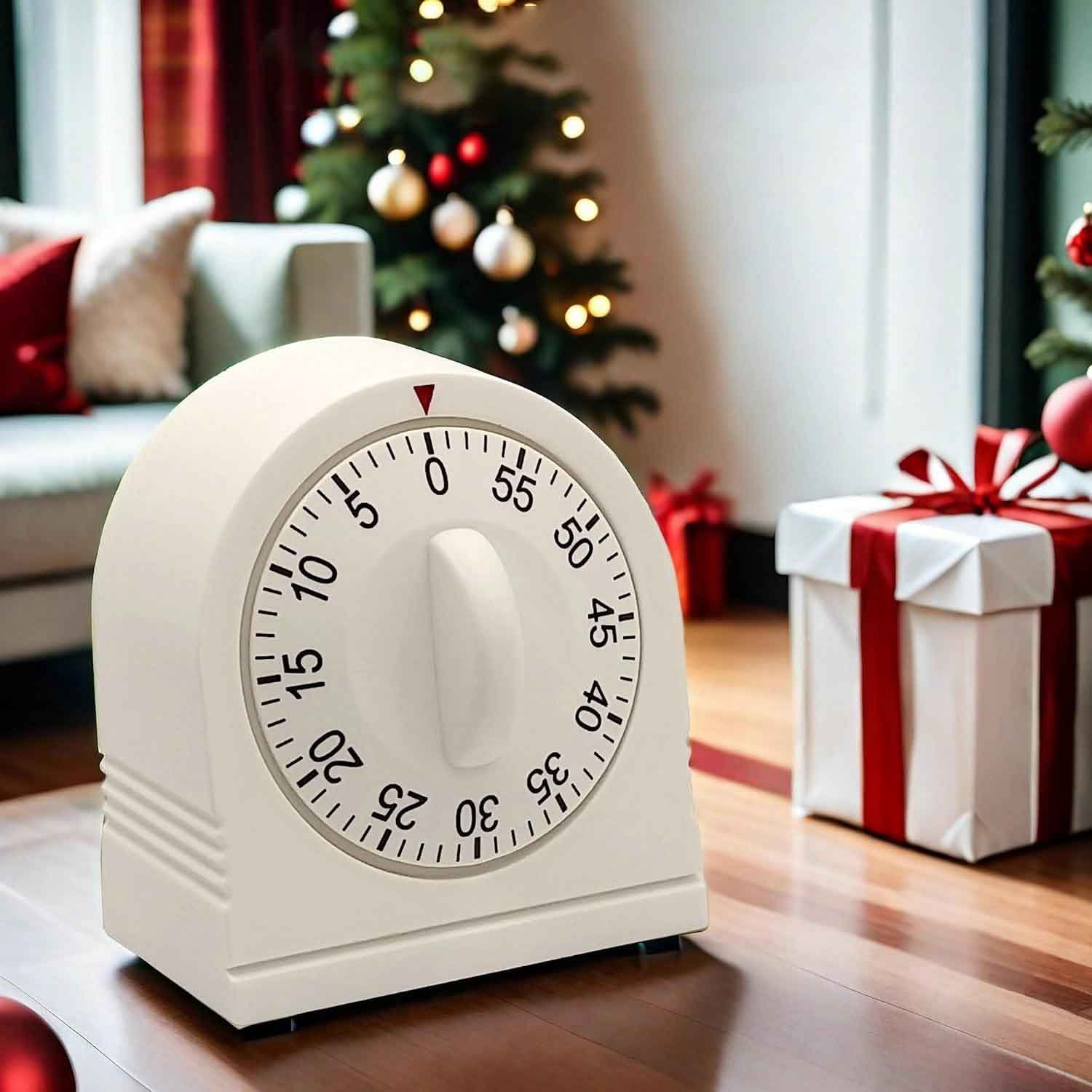 Wind Up Timer, Visual Mechanical Timer with Loud Alarm, Manual ...