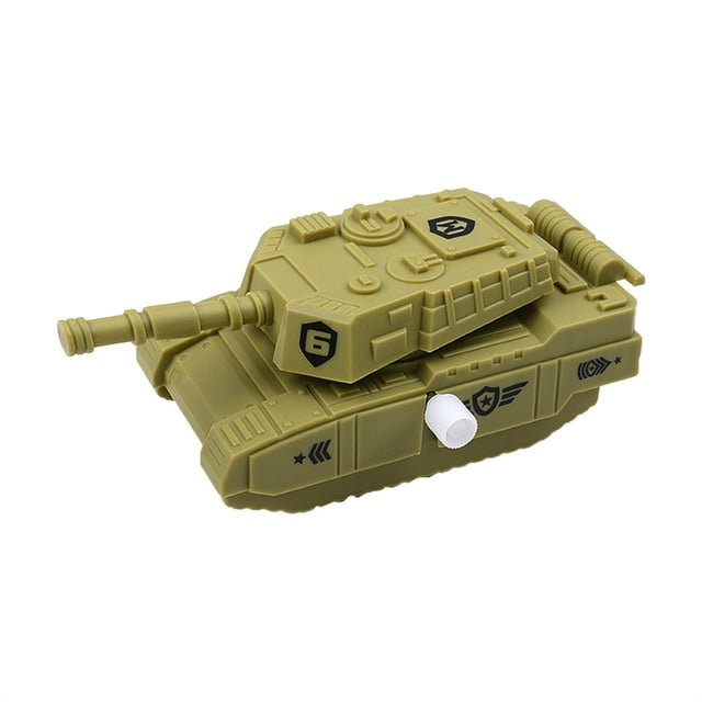 Wind Up Toy Tank Retro Clockwork Spring Powered Party Novelty for Kids ...