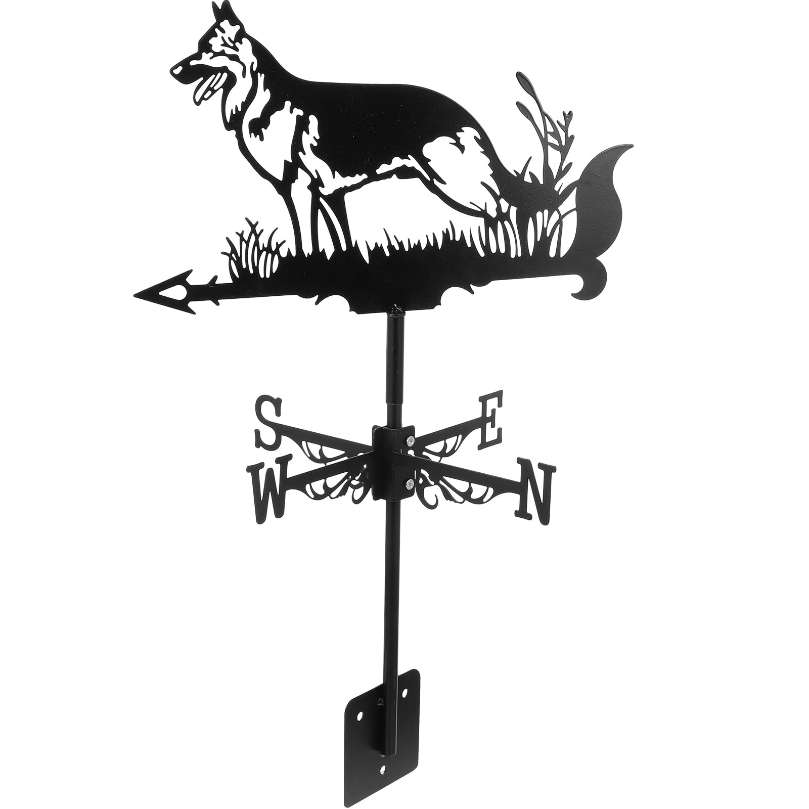 1 Set Metal Craft Wind Vane Weathervane Roof Mount Weather Vane Farm ...