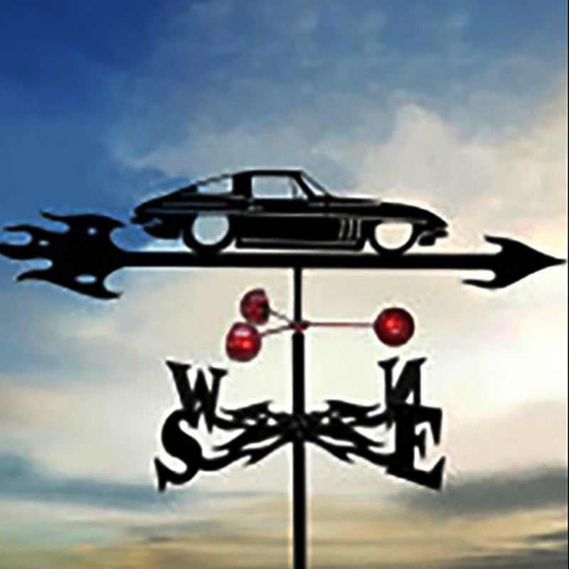 Wind Vane Metal Outdoor Crafts Decorations Roof Garden Decorative ...