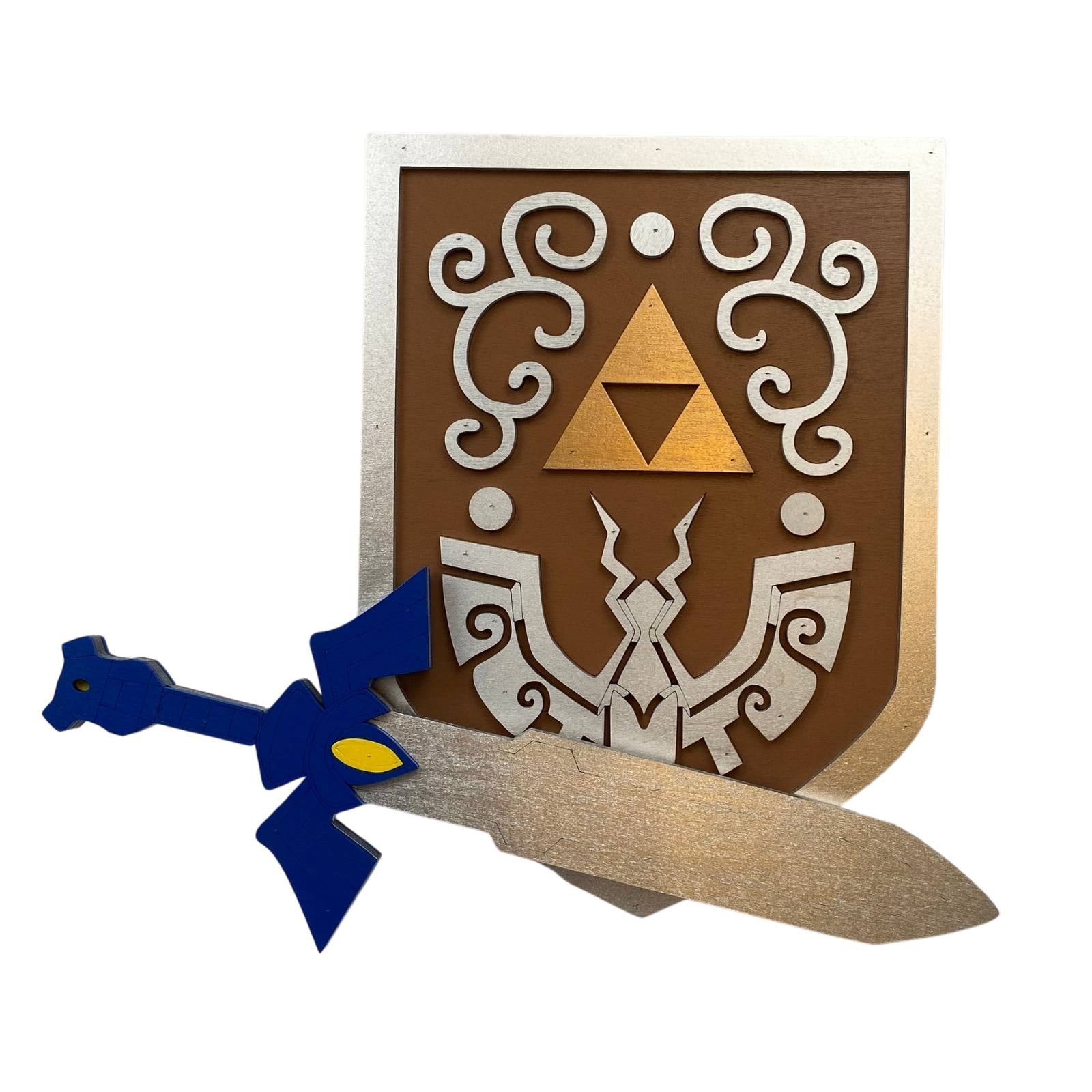 Wind Waker Link Costume Set | 14" Wind Waker Shield | 17" Master Sword ...