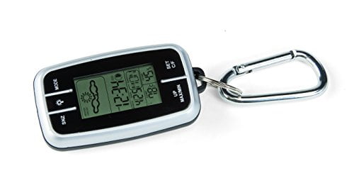 Wind & Weather Keychain Weather Station – Compact Multi Function ...