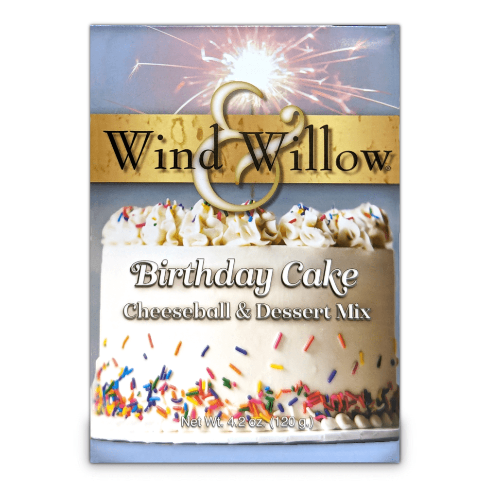 Wind & Willow NEW Birthday Cake Cheeseball & Dessert Mix, 4.2 ounce ...