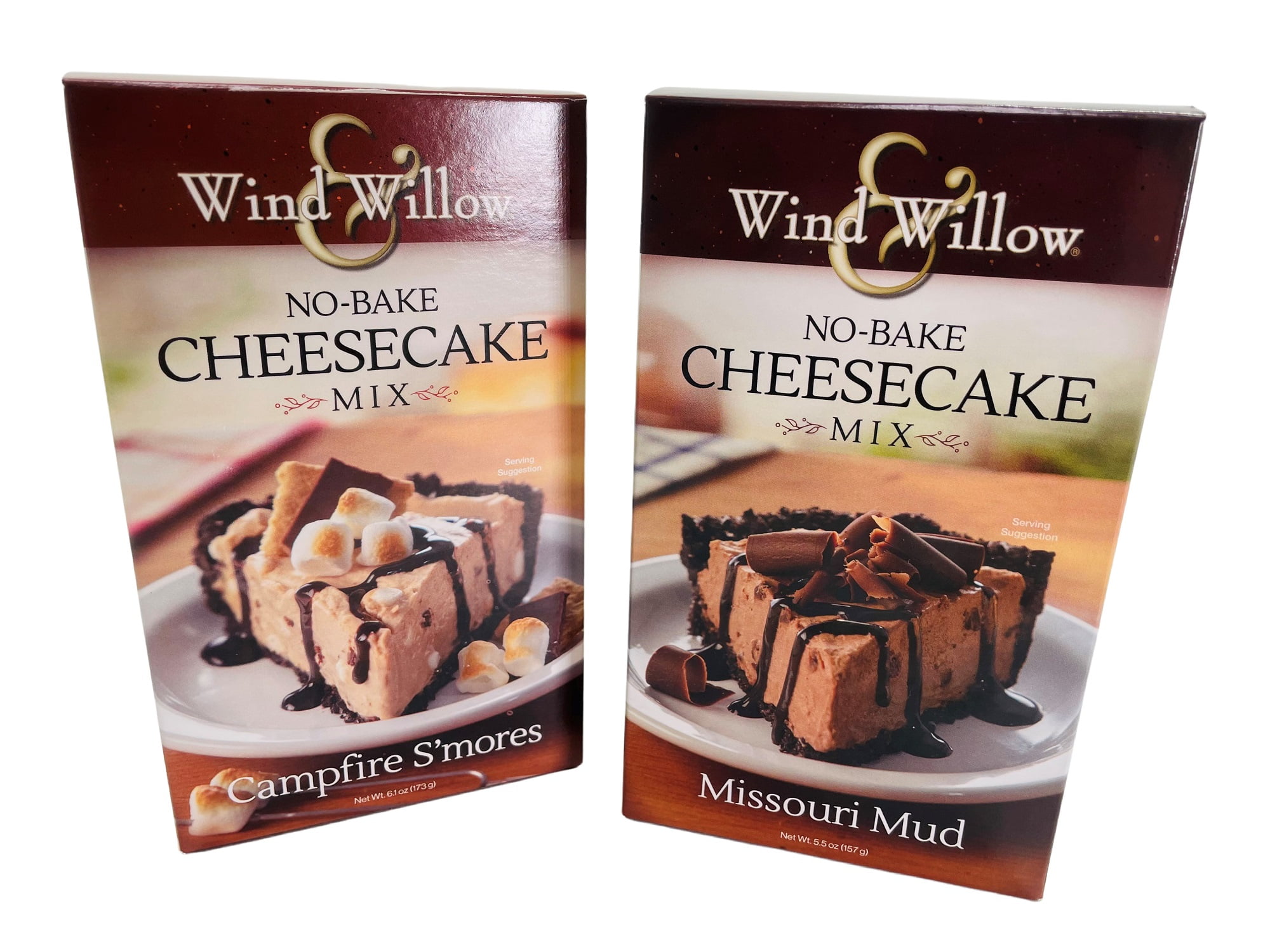Wind & Willow Cheesecake Mix Variety Pack, Missouri Mud and Campfire S ...