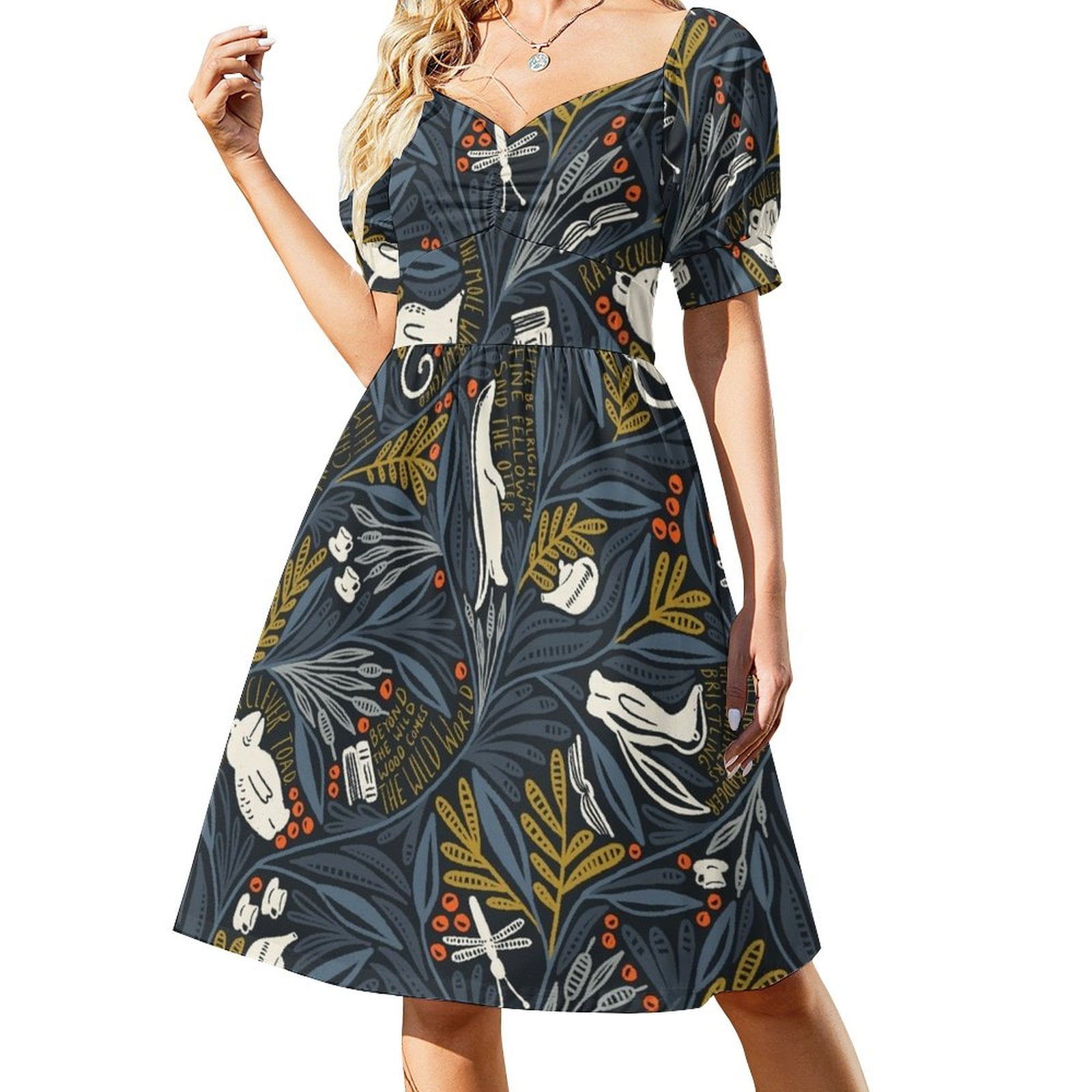 Wind in the Willows Sleeveless Dress Long dress woman Bride dresses ...