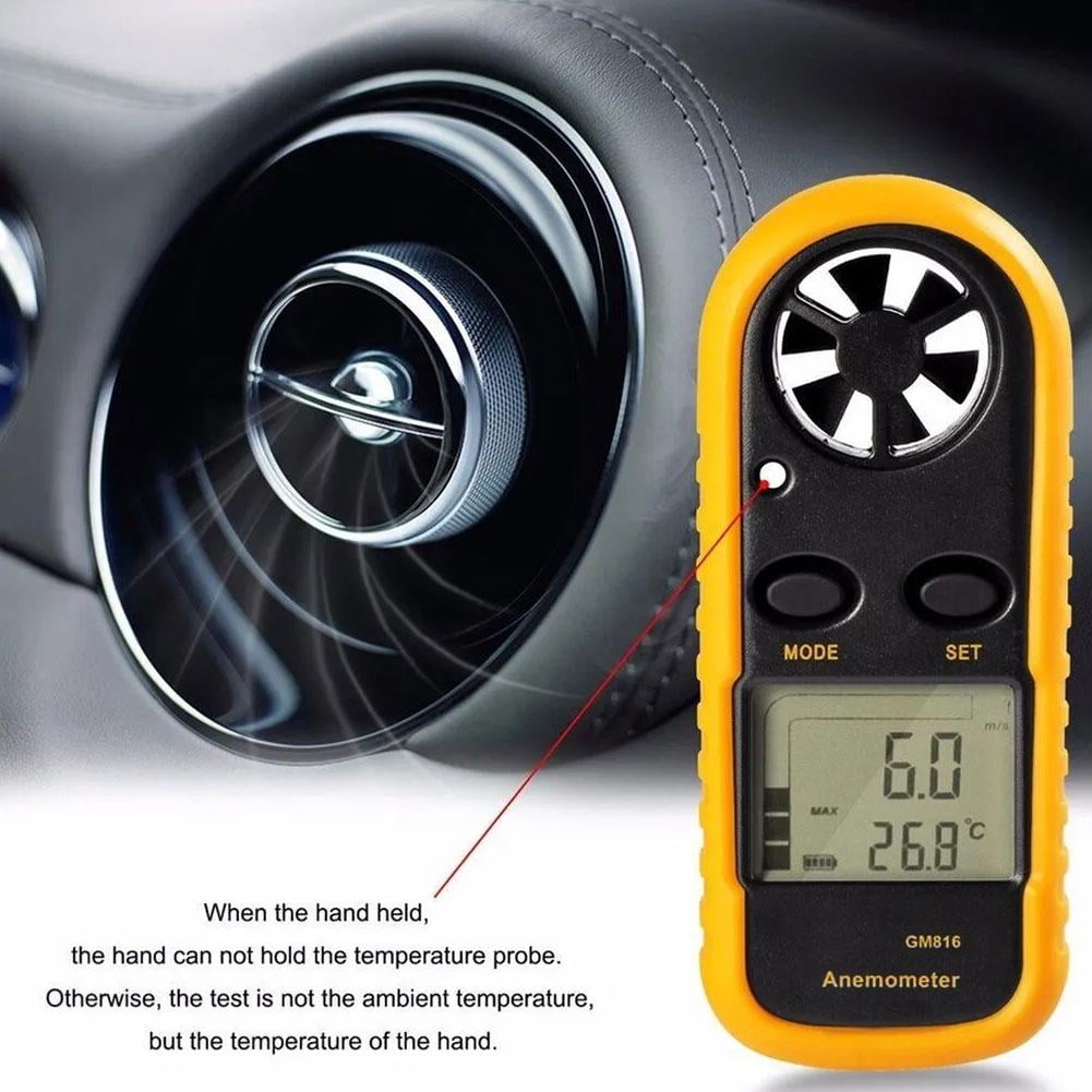 Wind speed measuring instrument GM816 mini anemometer anemometer wind ...