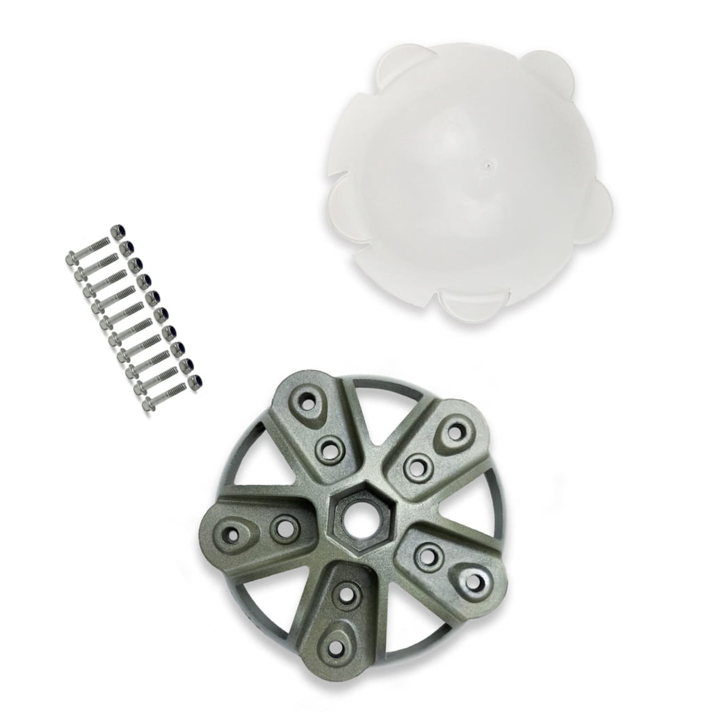 Wind turbines Wheel Hub Caps With 3/5/6 Vanes Screws & Nut Set ...