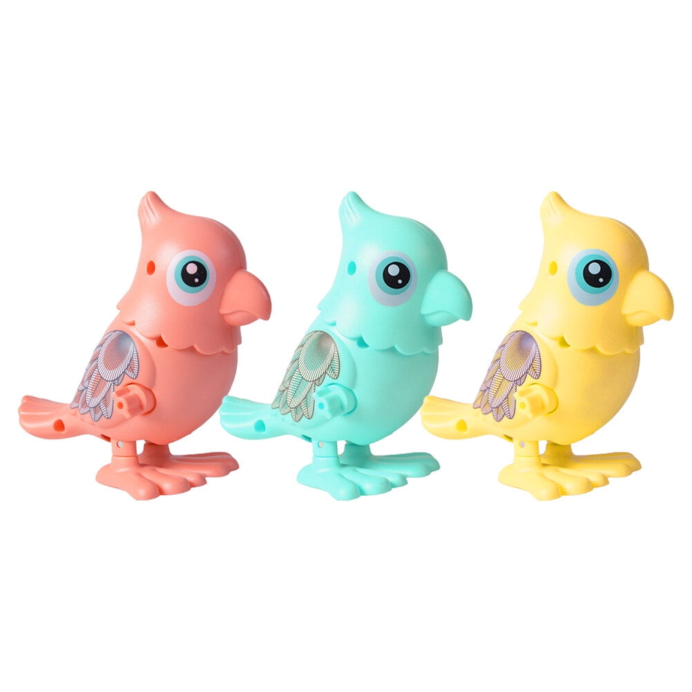 Homoyoyo Animal Wind-Up Toy Wind-Up Chicken Toys Plastic 3Pcs Assorted ...