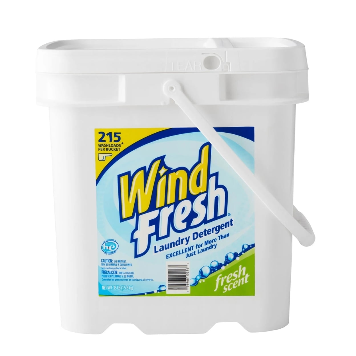 WindFresh Powder Laundry Detergent, Fresh Scent, 35 lbs, 215 Loads ...