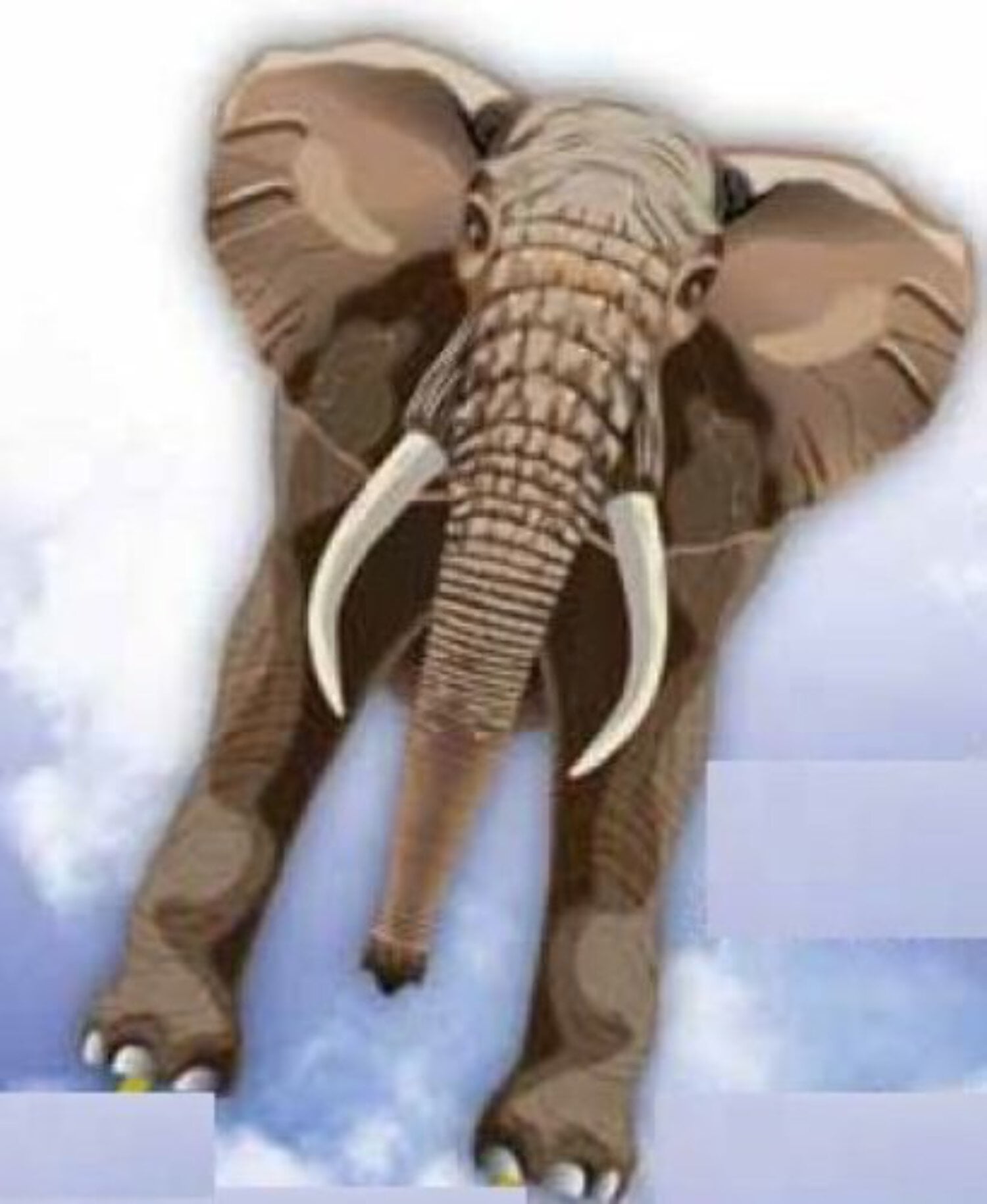 X-Kites SkyZoo Elephant Kite 40 Multi-Colored - Walmart.com