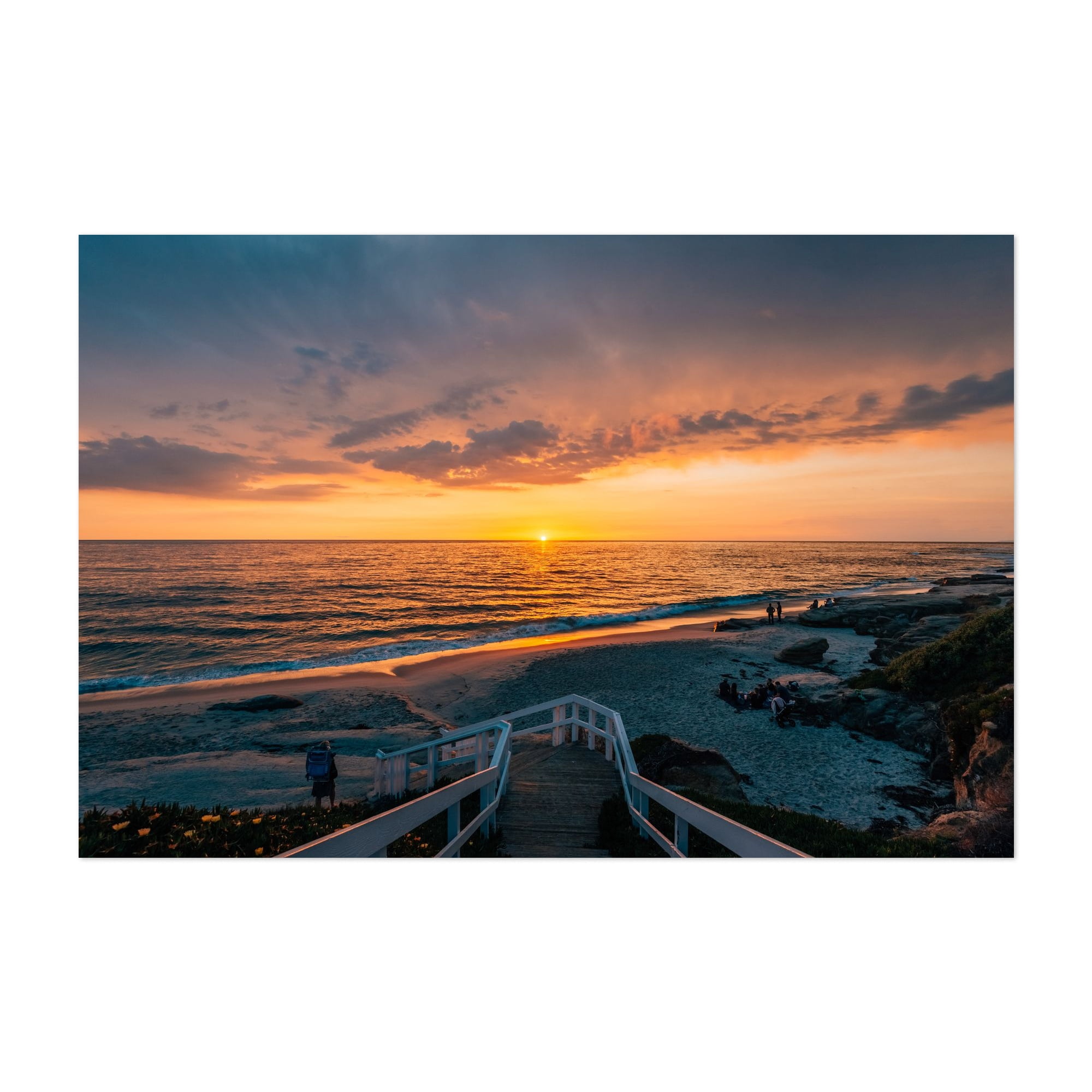 Windansea Sunset 03 - La Jolla California Photography Sunset Beach ...