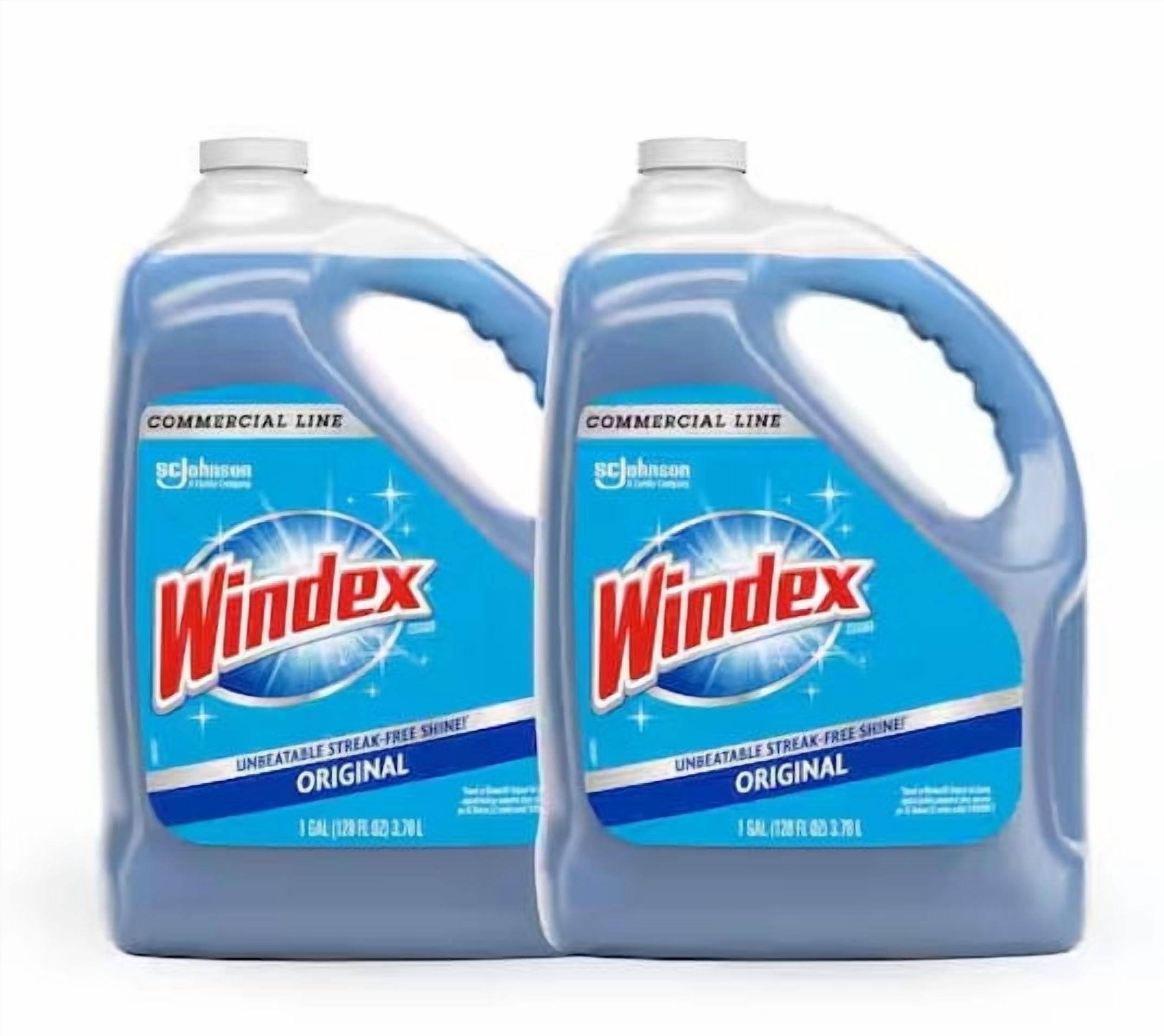 Windex Combo 128 oz. Commercial Original Glass Cleaner Refill 2-Pack - Walmart.com