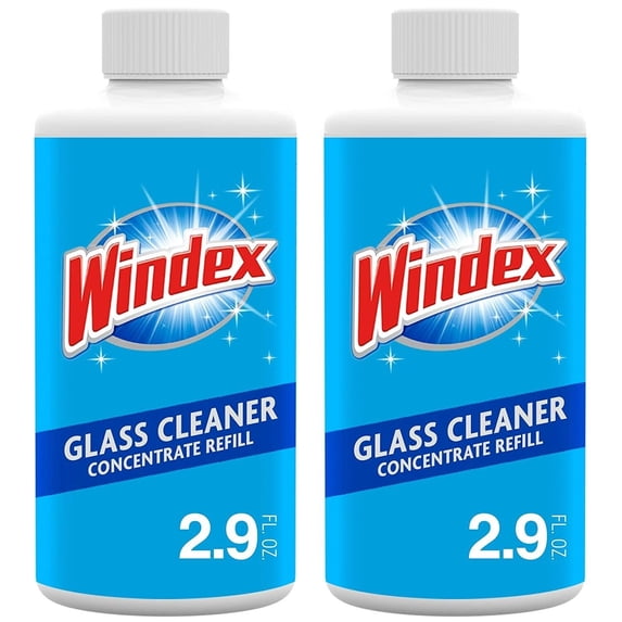 Windex Multi-Purpose Refill Concentrate, Eight 2.9 Ounce Bottles ...