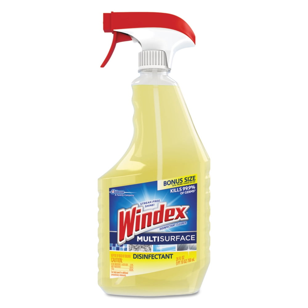 Antibacterial Multi-Surface Cleaner, Lemon Scent, 23 Oz Spray Bottle, 8 ...