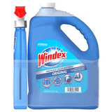 Windex Original Glass Cleaner (128 Fl. Oz. Refill + 32 Fl. Oz. Trigger ...