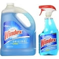 Windex Original Glass Cleaner Bulk Large Pack (128 fl. oz. Refill + 32 ...