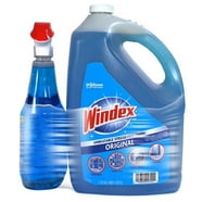 Windex Original Glass Cleaner Refill, Streak-Free Shine, 1 Gallon (128 ...