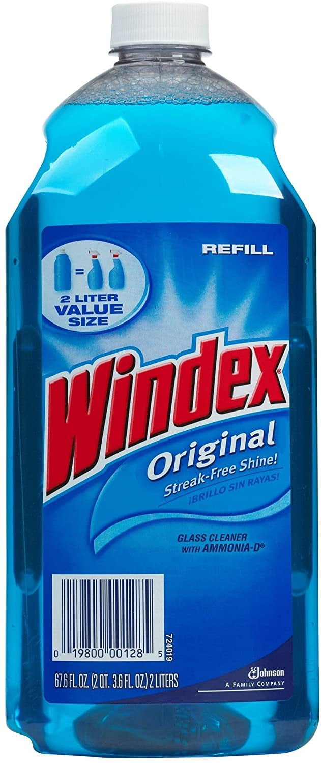 Windex Original No Scent Glass Cleaner Refill 67.6 oz. Liquid - Walmart.com