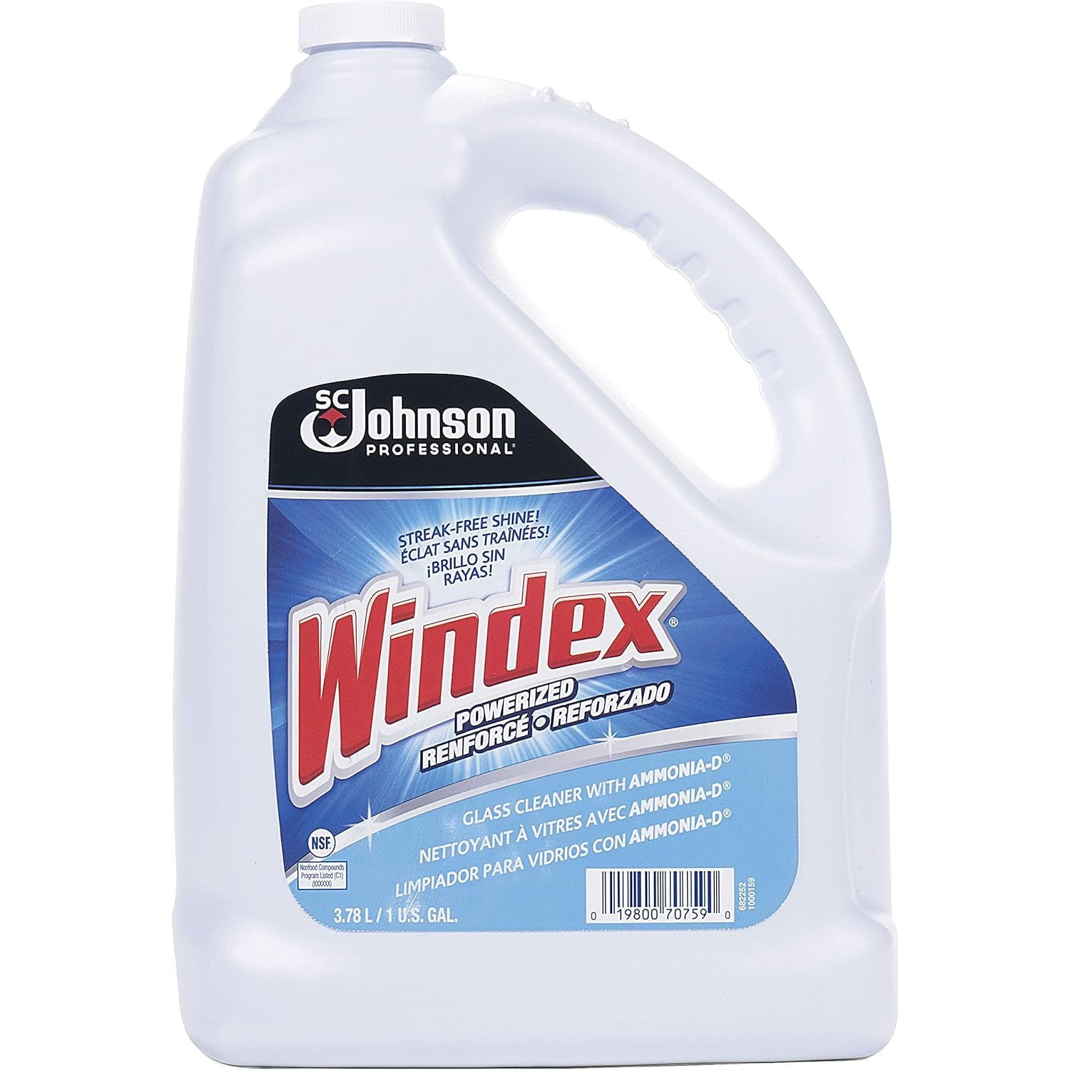 Windex Unscented Glass 1 gallon - Walmart.com