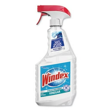 Windex Commercial Line Glass Cleaner Trigger Bottle, Blue Original, 32 ...
