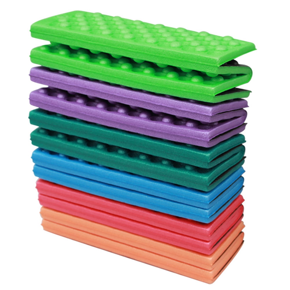 Windfall 2Pcs Outdoor Foldable Seat Cushion, Folding Seat Mat Camping ...