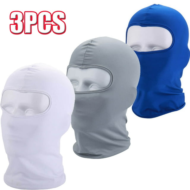 Windfall 3PCS UV Sun Protection Balaclava Full Face Cover Winter ...