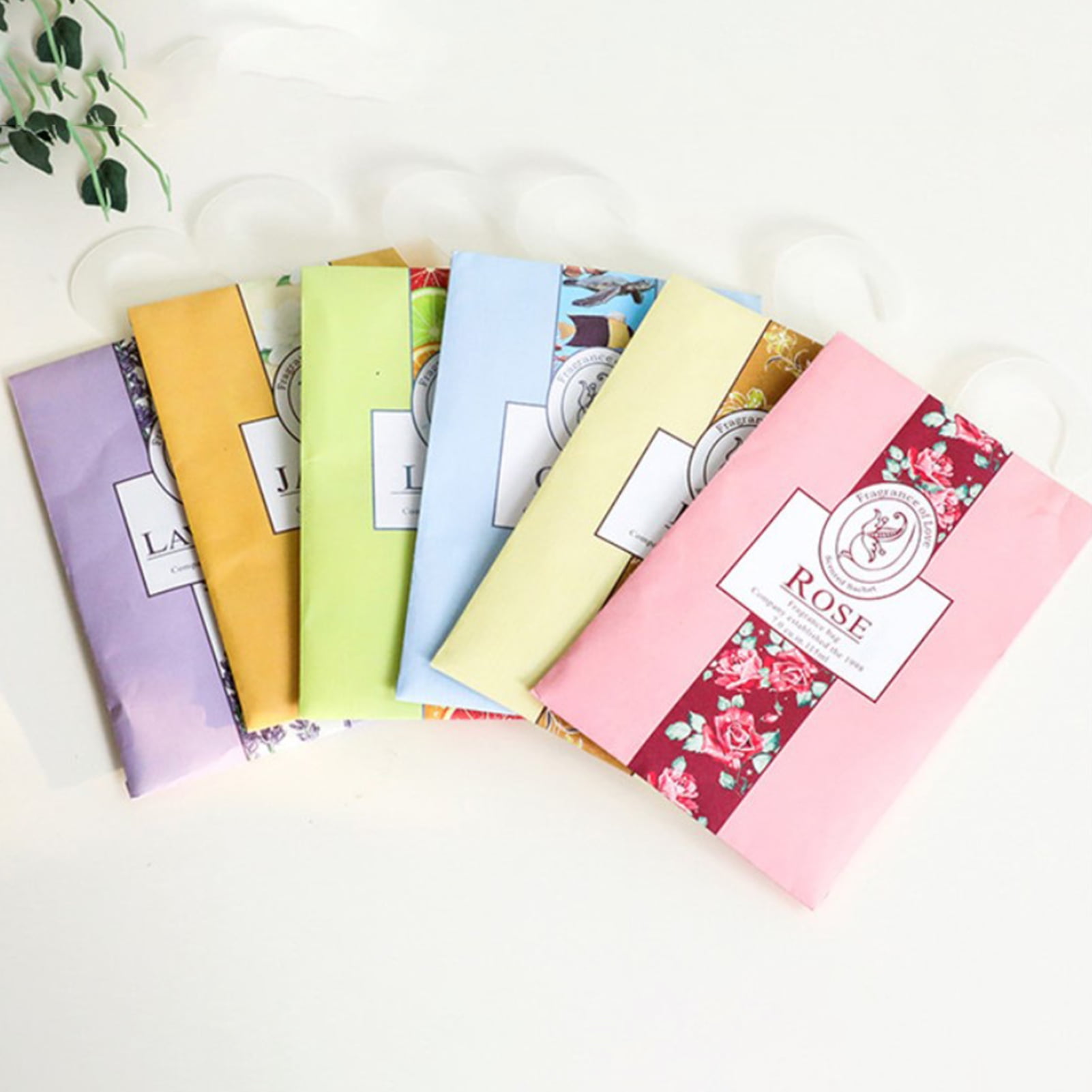 "LUDLZ 6PCS Closet Air Freshener Sachets Bags, Deodorizing, Mothproof ...