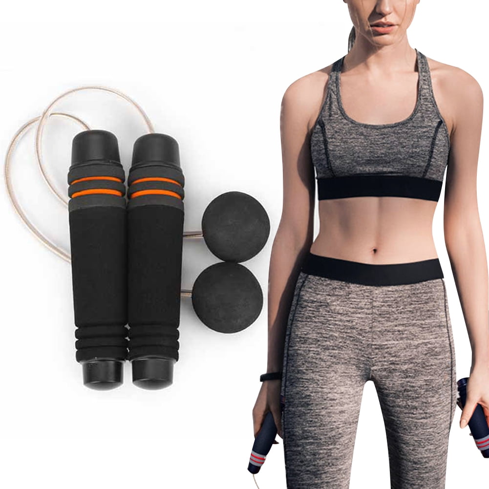 Windfall Adjustable Ropeless Cordless Weighted Skipping Jump Rope ...