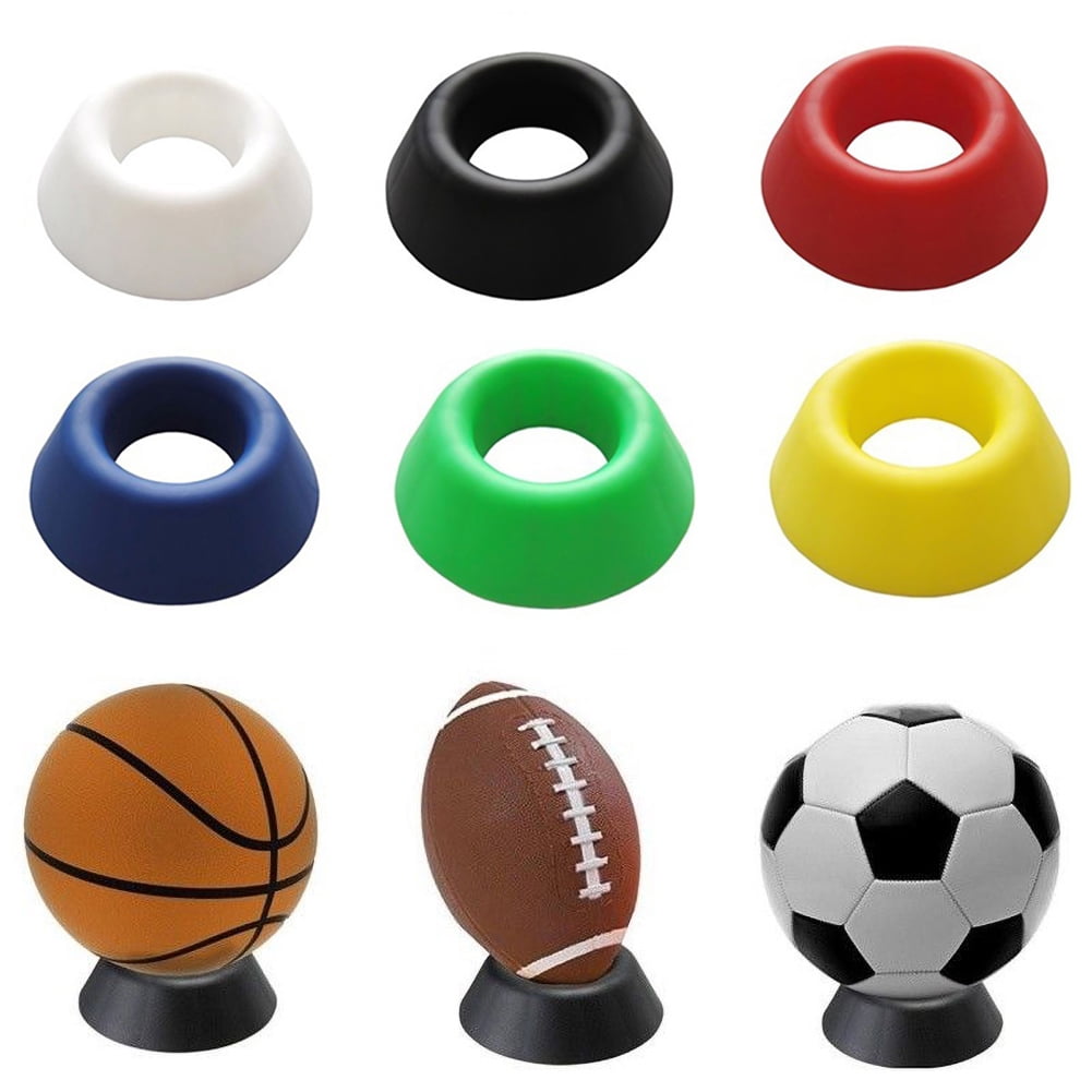 Windfall Ball Stand Basketball Football Soccer Rugby Plastic Display ...
