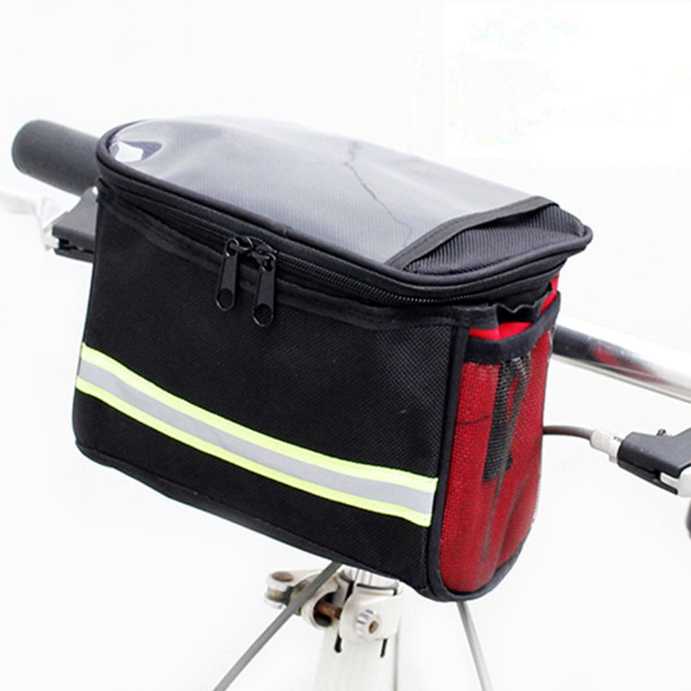 Windfall Bike Handlebar Bag - Waterproof Large Capacity Bike Bicycle ...