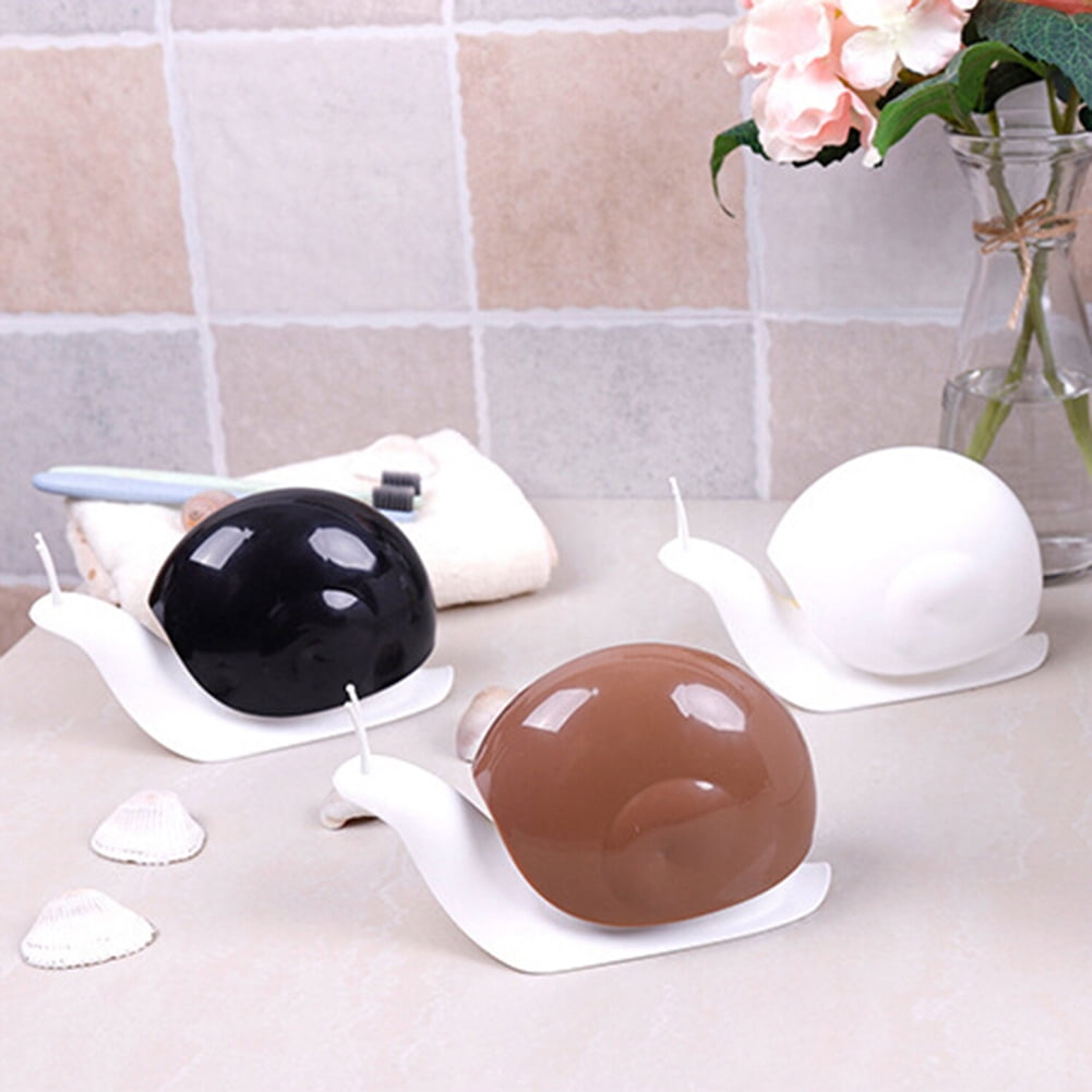 Ludlz Snail Shape Plastic Soap Dispenser, Press Type for Kitchen ...