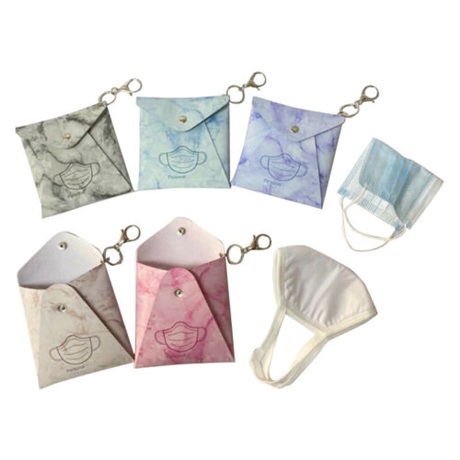Windfall Face Covering Organizer Storage Bag Portable Face Covering ...