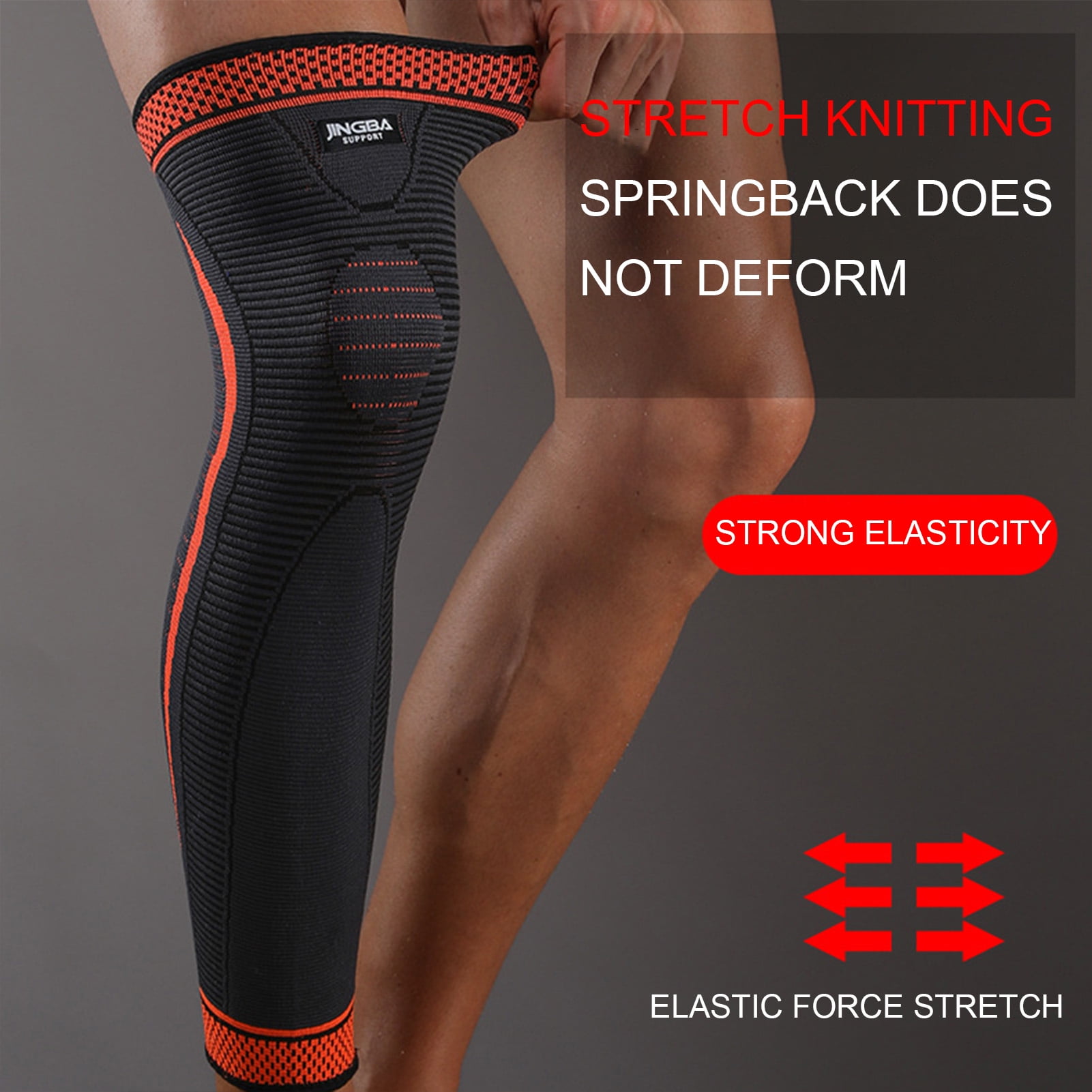 Windfall Full Leg Sleeve Long Compression Leg Sleeve Knee Sleeve ...