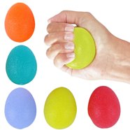 INTBUYING 3PC Hand Therapy Exerciser Balls Squeeze Balls Kit for Hand ...