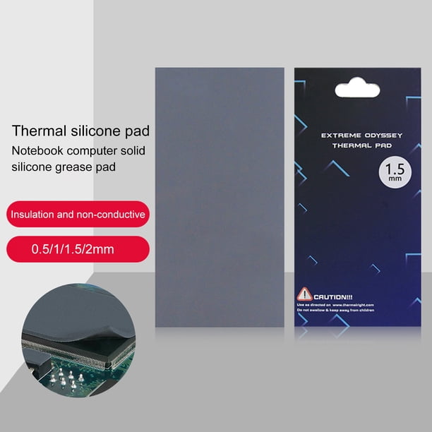 Windfall Heat Dissipation Silicone Pad 12 8W Non conductive 0 5/1/1 5 ...