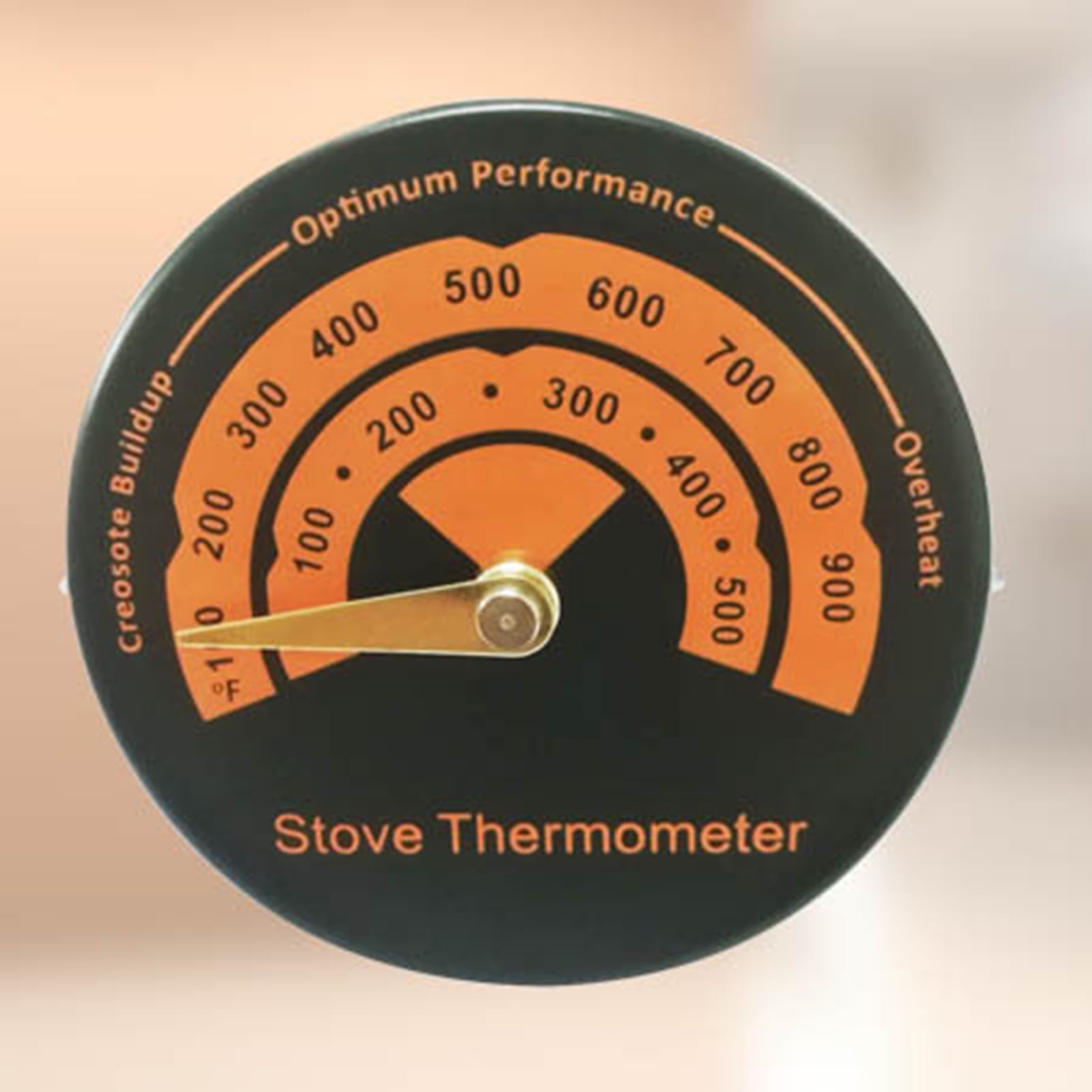 Windfall Magnetic Stove Thermometer Fire Stove Pipe Thermometer Gauge ...