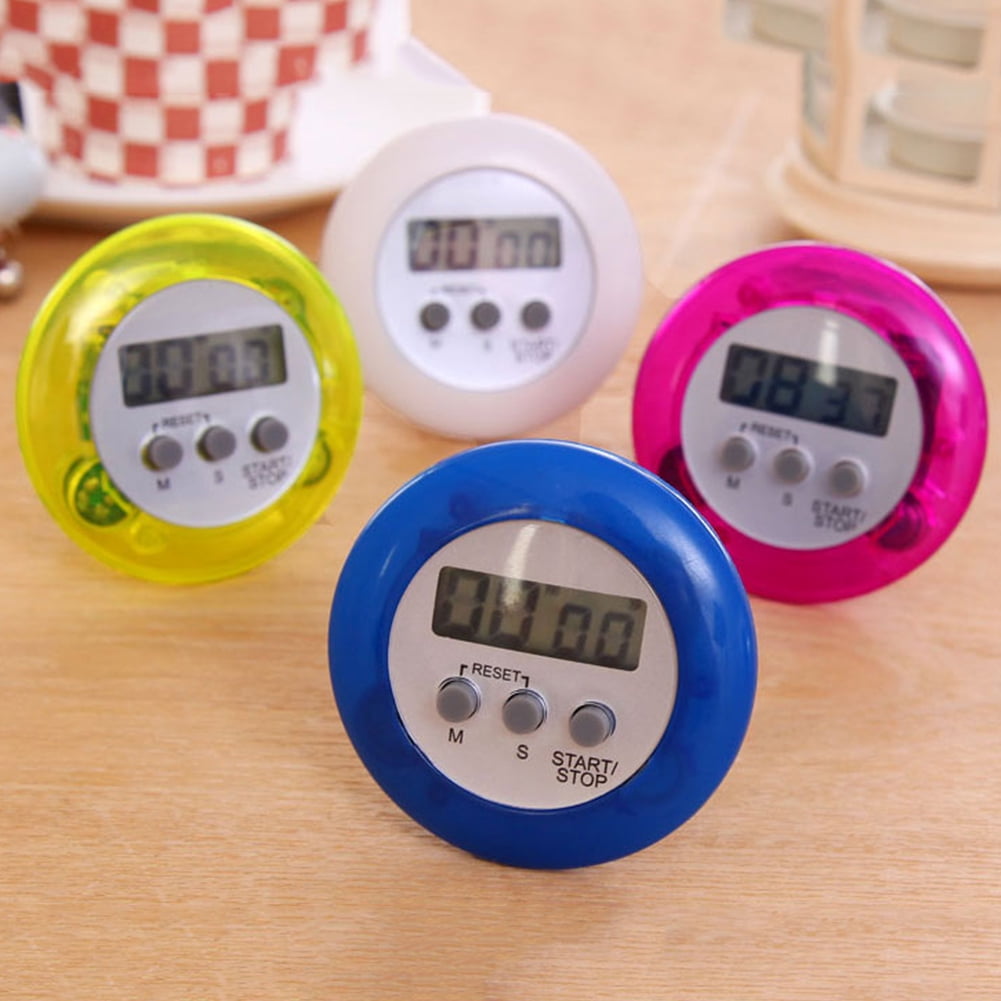 Windfall Round Magnetic Back Stand LCD Digital Kitchen Countdown ...