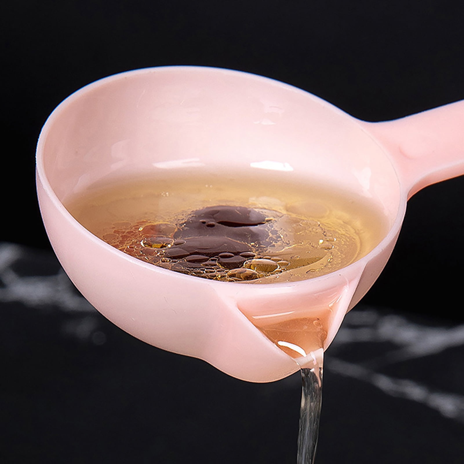 Windfall Skimmer Spoon,Plastic Kitchen Cooking Oil Filter/Oil Separator ...